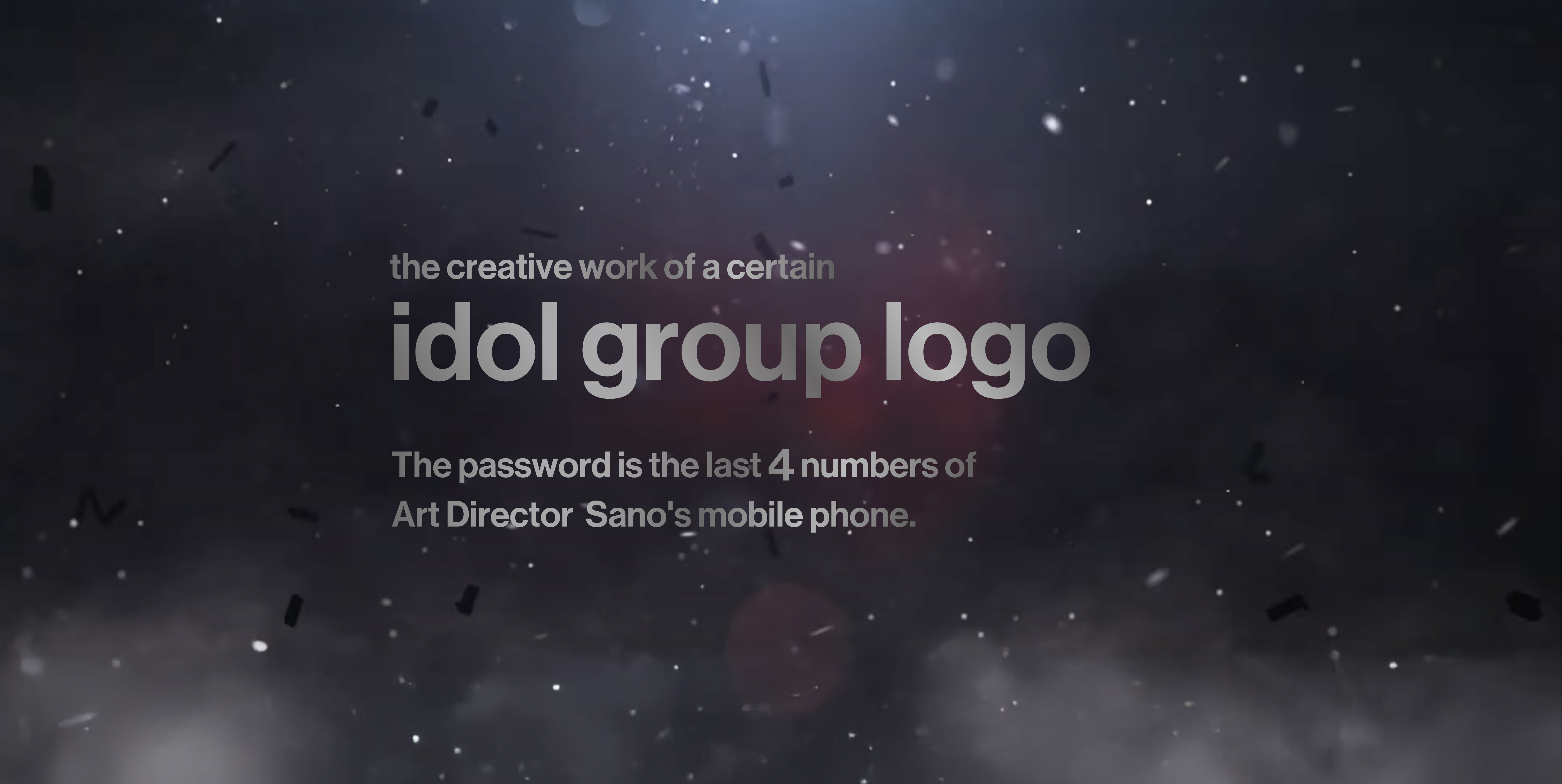 idol group logo｜Sano Minami Design Office