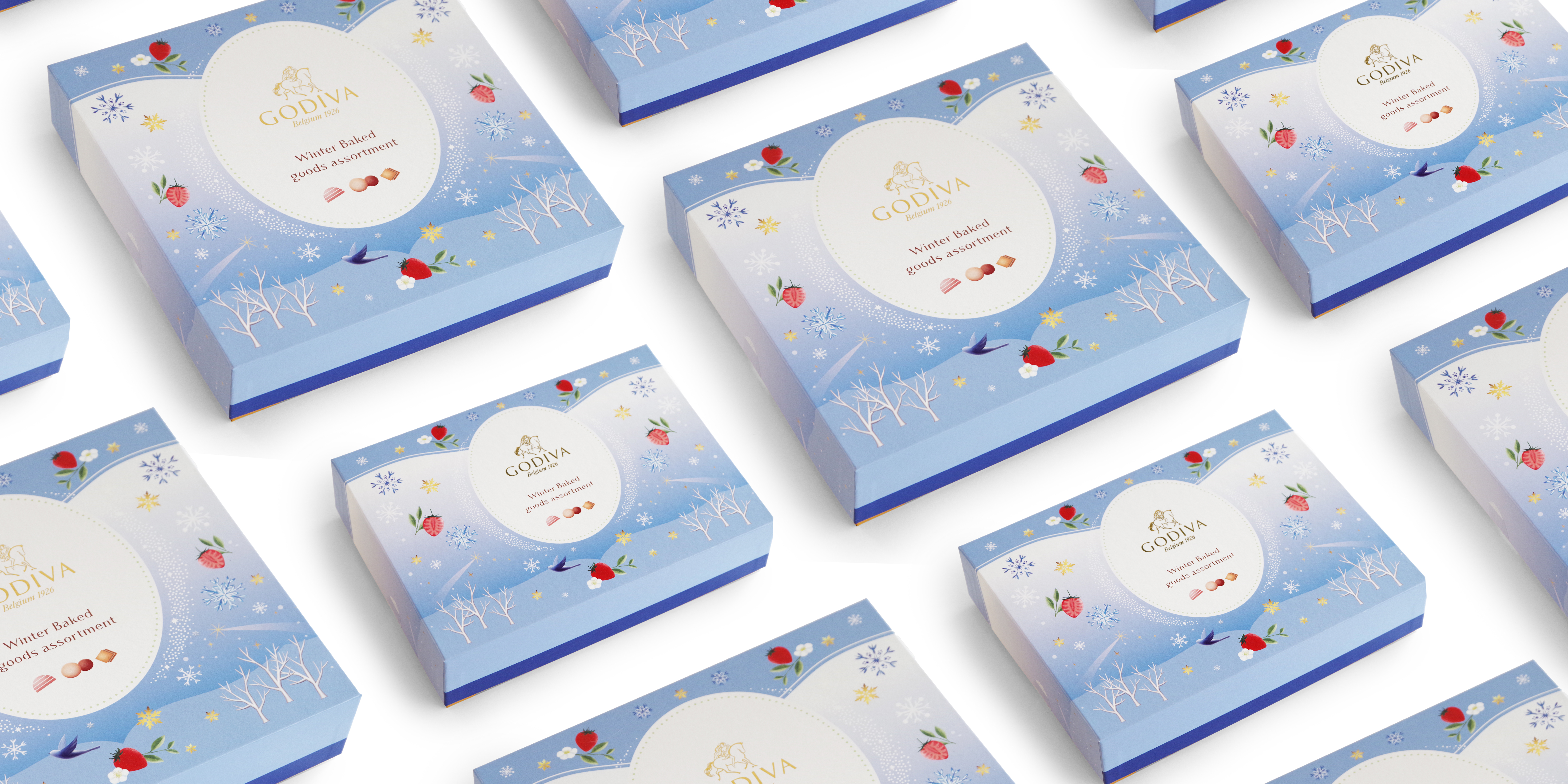 GODIVA FY25 Winter Baked goods assortment｜Sano Minami Design Office